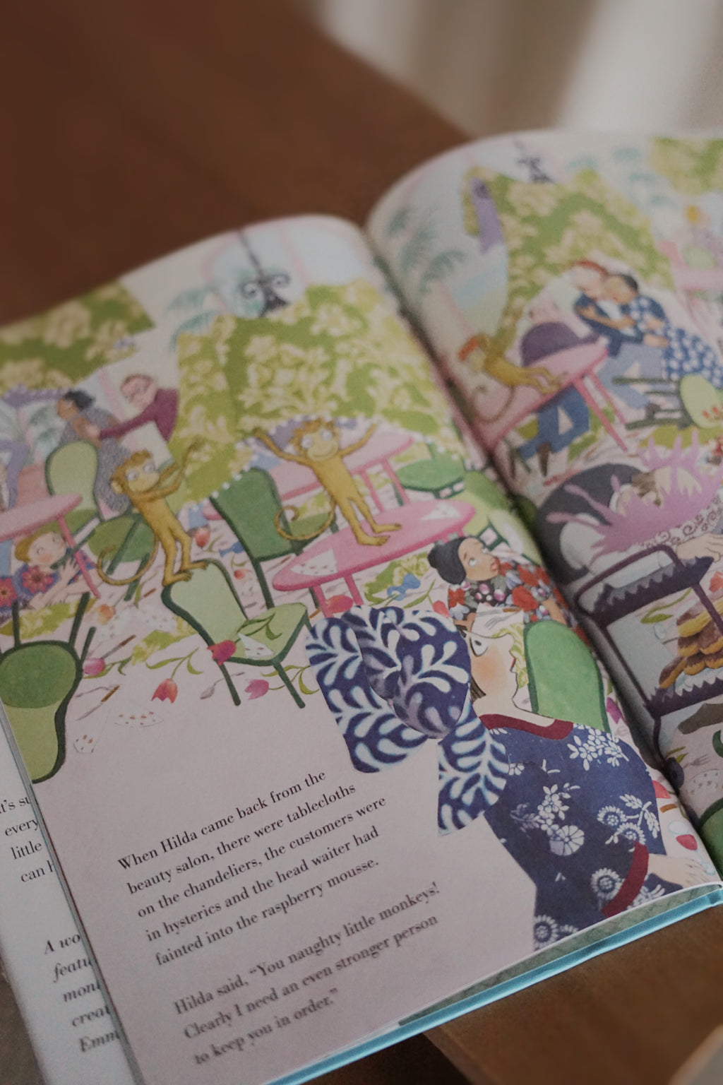 Three Little Monkeys and the Grand Hotel by Quentin Blake – A Greener Wood