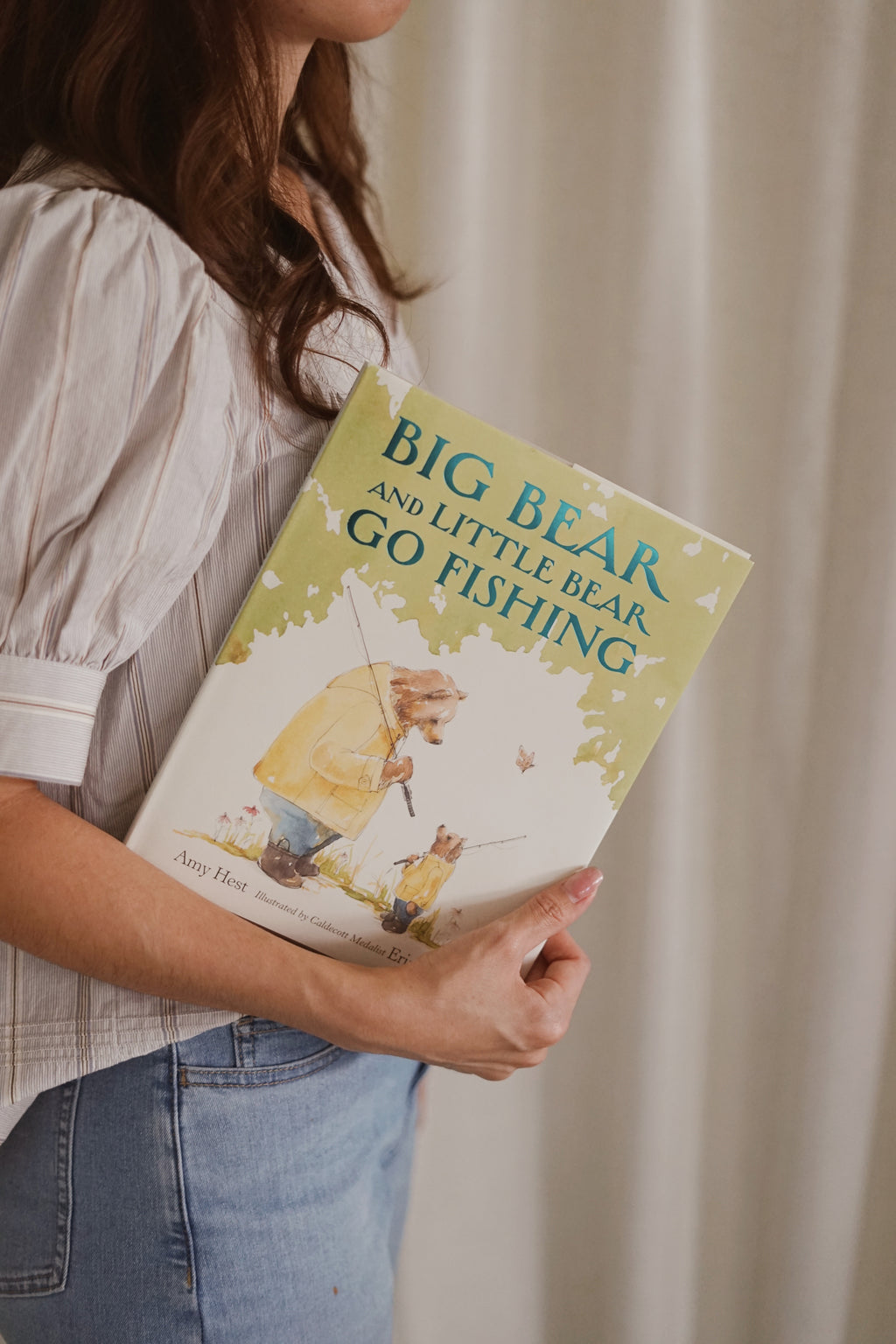 Big Bear and Little Bear Go Fishing by Amy Hest & Erin Stead – A ...