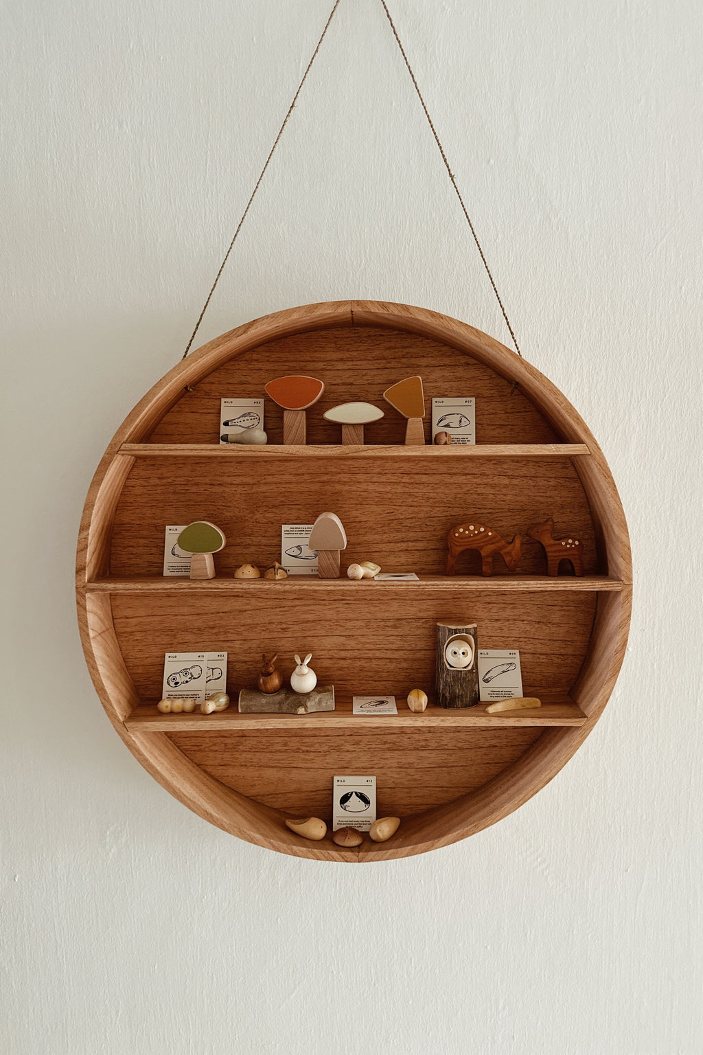 Round Wall Display – A Greener Wood